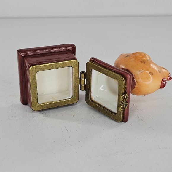Foreside | Accents | Vintage Foreside Chicken Hen Trinket Box Hinged ...